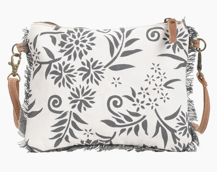 East West scroll print bag | Folly Boutique