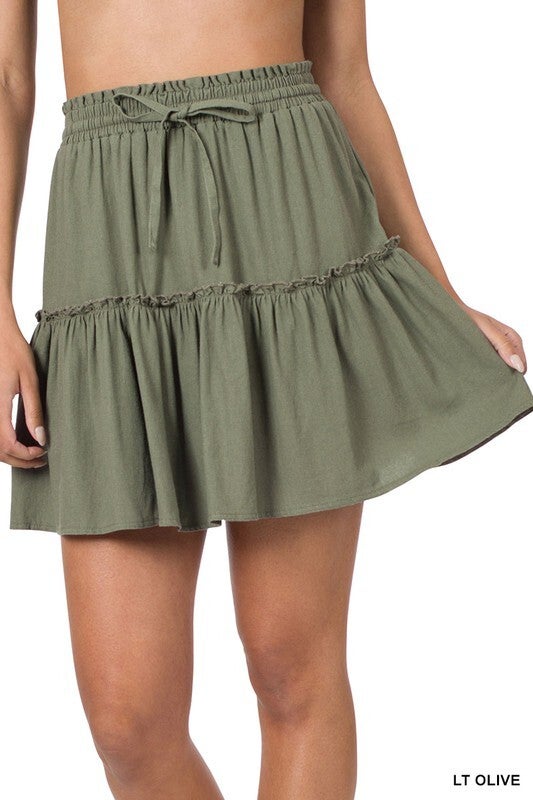 Tiered Ruffle Skirt | Folly Boutique